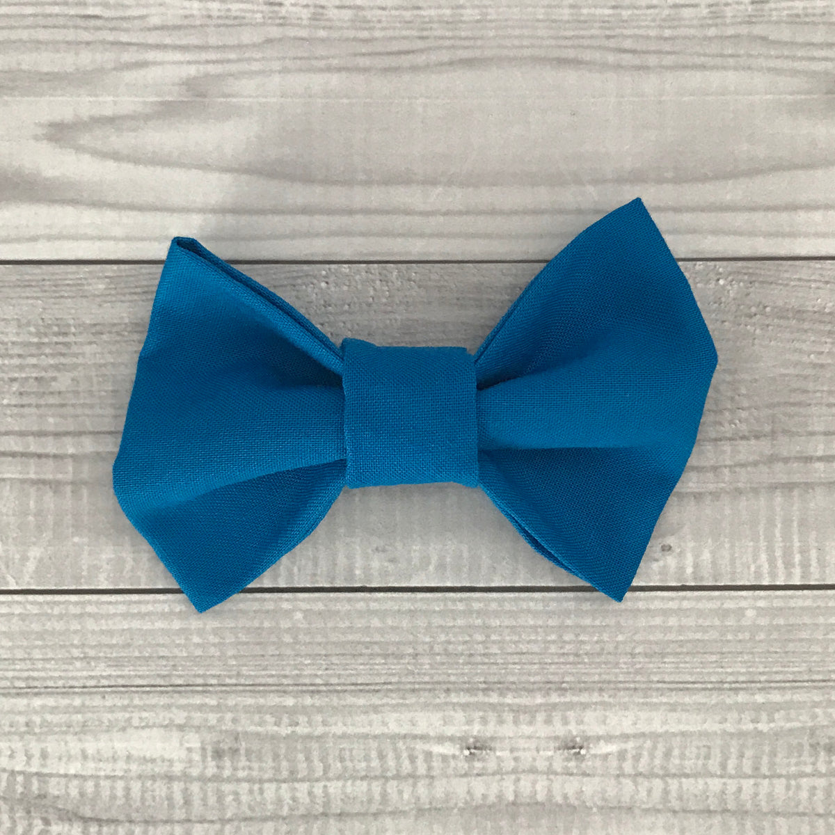Midnight Blue Dog Bow – Collars by Design